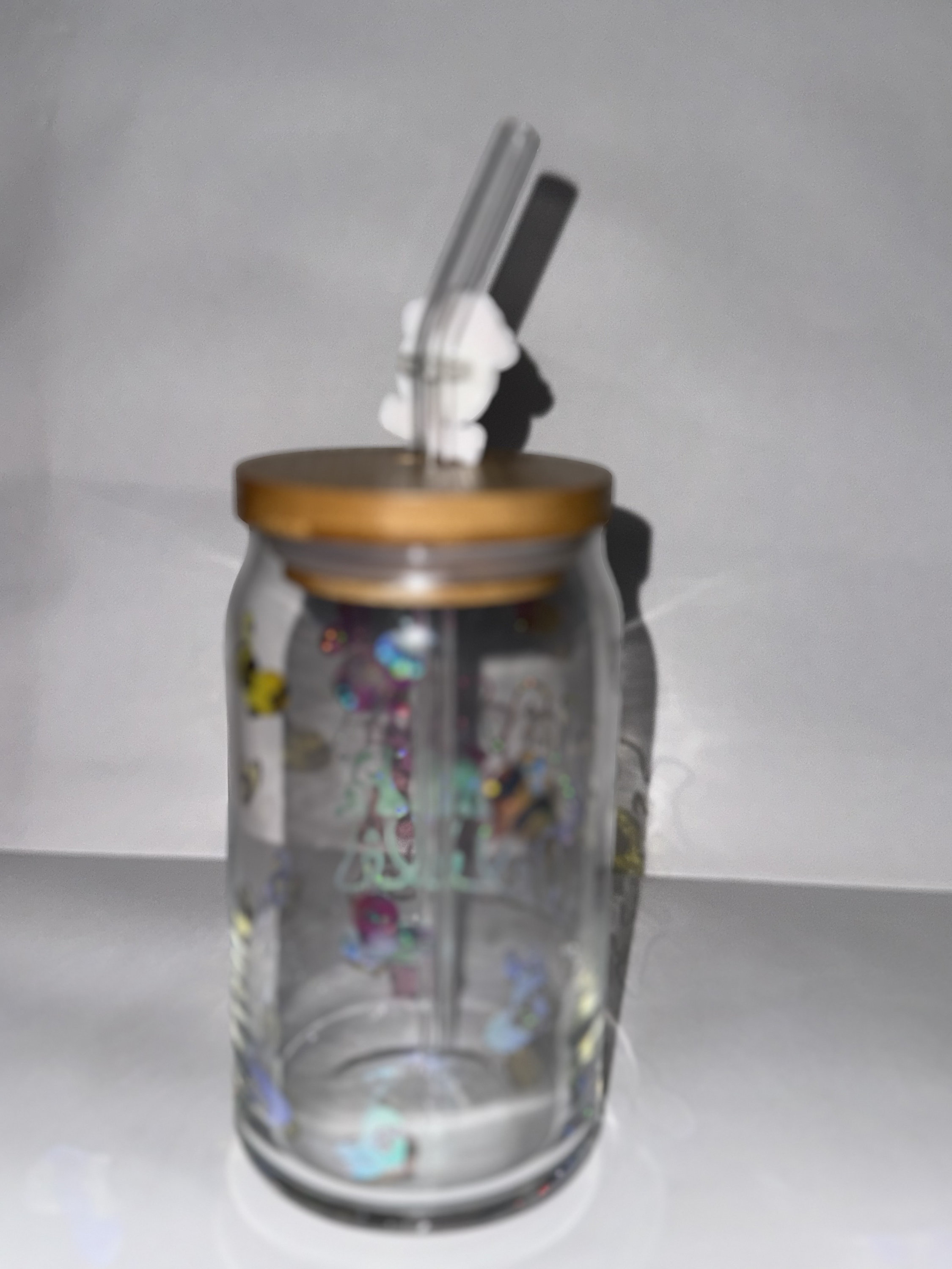 Mama Libby Glass Can / Libby Cold Glass Can / Mama Iced Coffee Glass ...