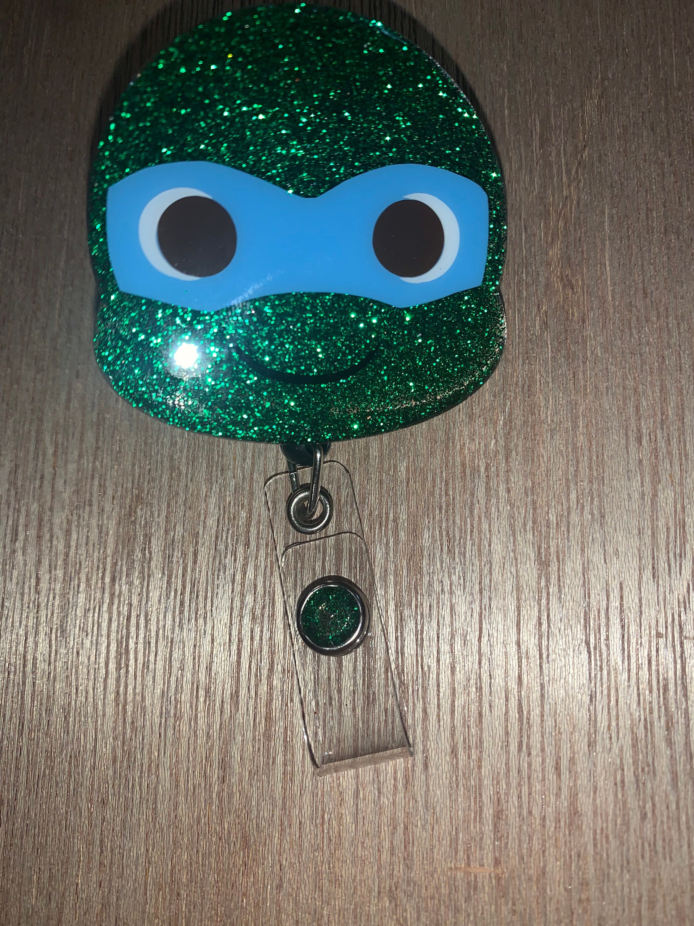 Ninja Turtles Badge Reels / Nurse Badge Reels / Turtle Face Badge Reel ...