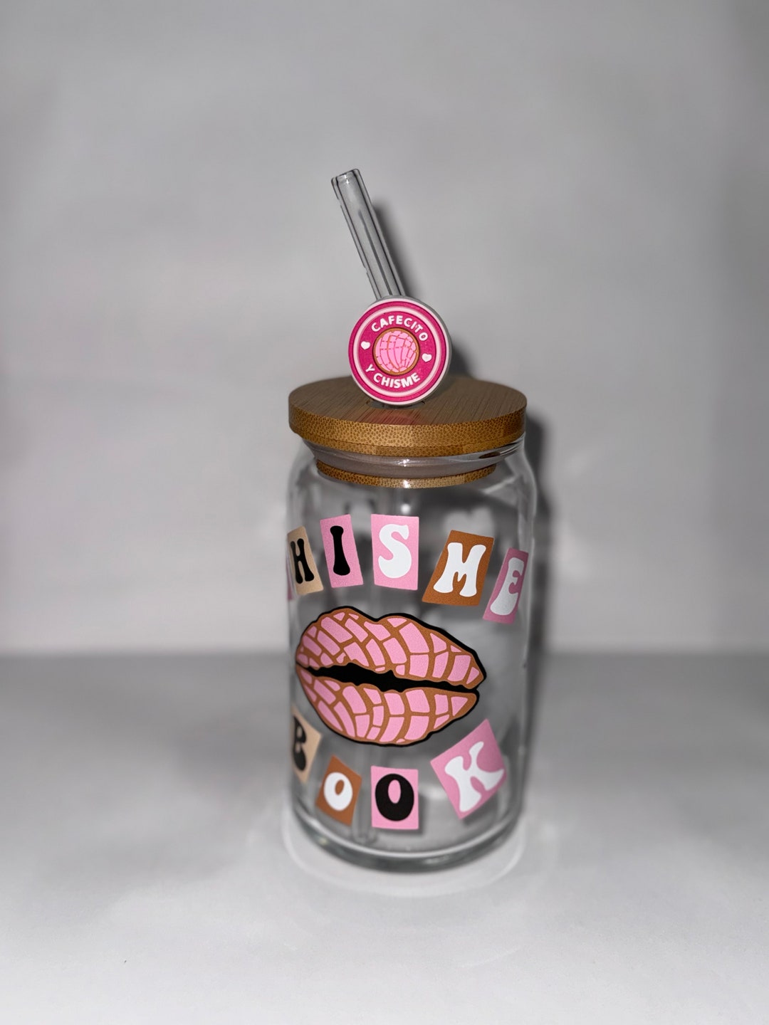 Chisme Book Libby Glass Can / Libby Glass Can / Cute Iced Coffee Glass ...