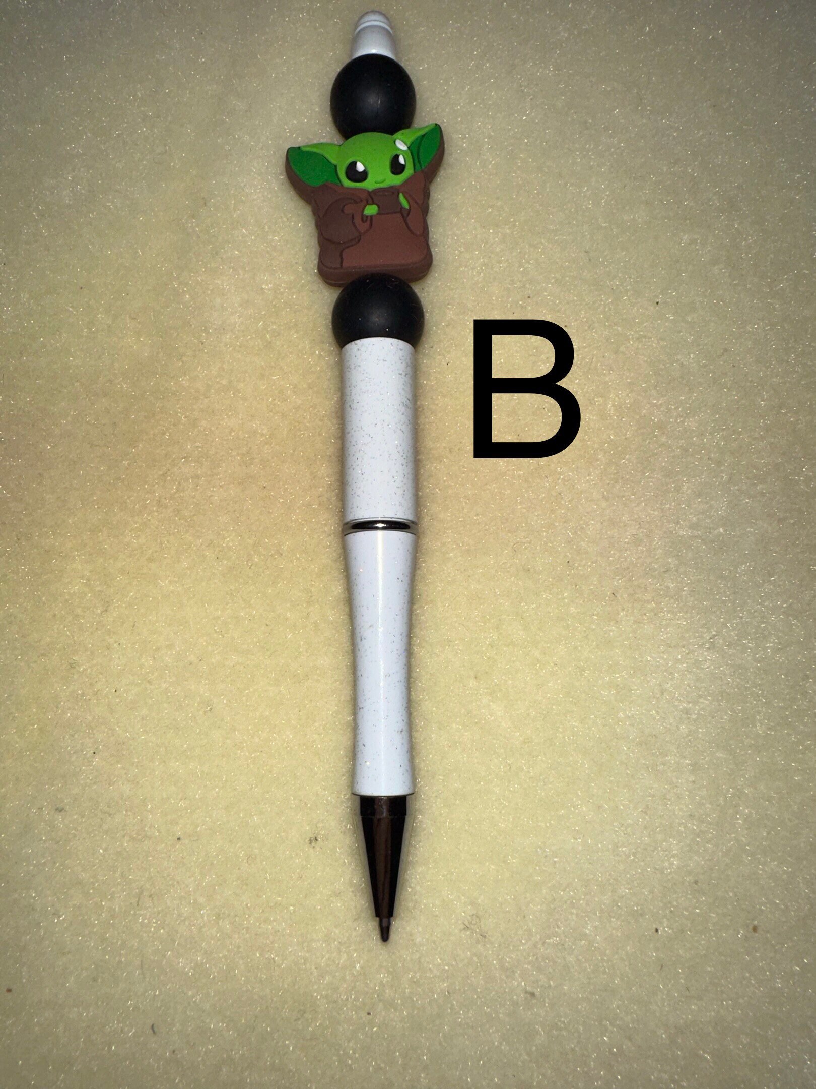 Baby Yoda Beaded Pen and Pencil Set / Baby Yoda Beaded Pen / - Etsy