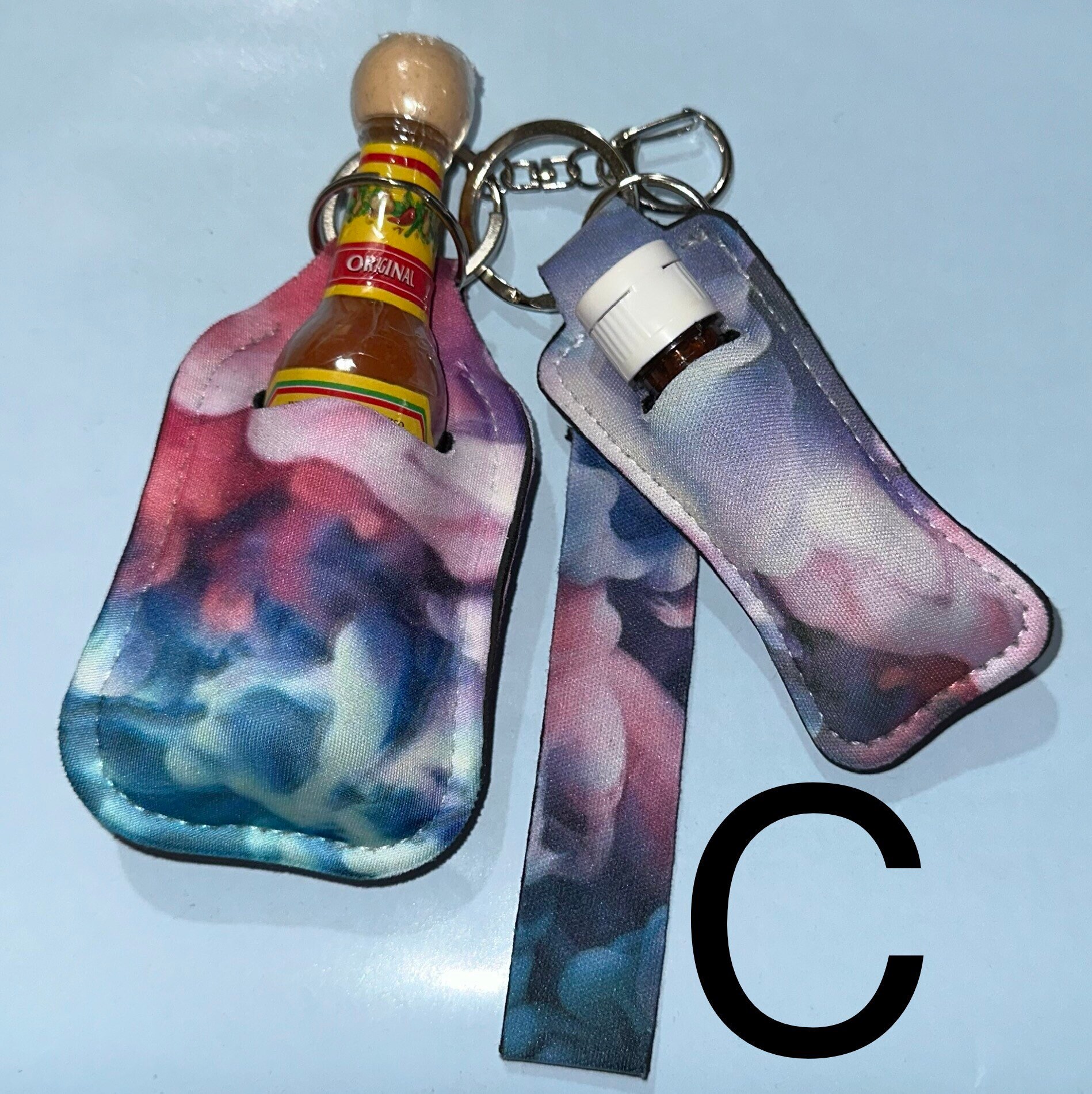 Mini Chula Hot Sauce N Mini Tajin Keychain / Mini Tajin Keychain / Mini ...