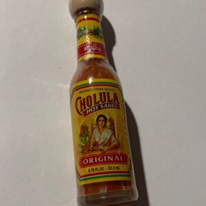 Mini Cholula Hot Sauce Keychain - Etsy
