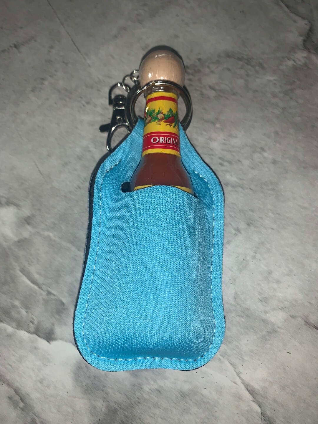Mini Cholula Hot Sauce Keychain / Mini Cholula Hot Sauce / Hot Sauce ...