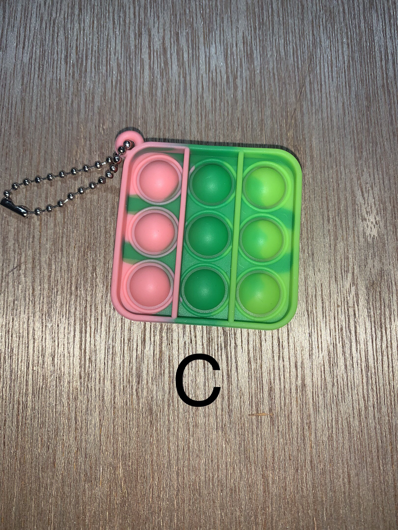 Stress Relief Keychain / Fidget Stress Relief Keychain - Etsy