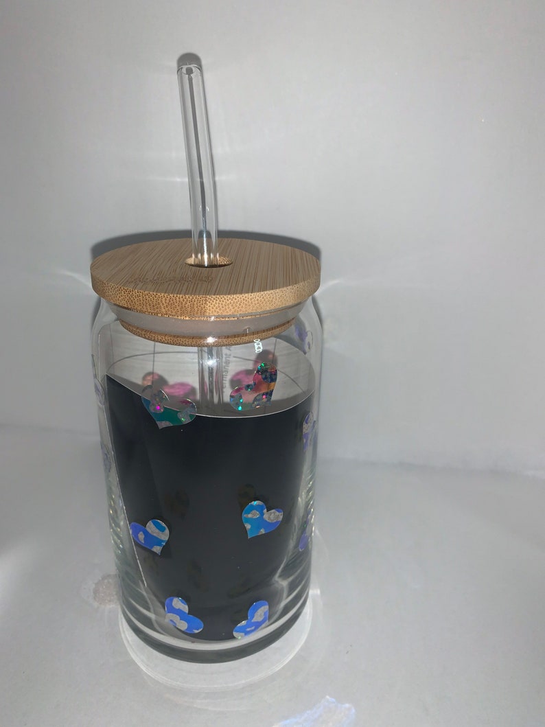 Mama Libby Glass Can / Libby Cold Glass Can / Mama Iced Coffee Glass ...