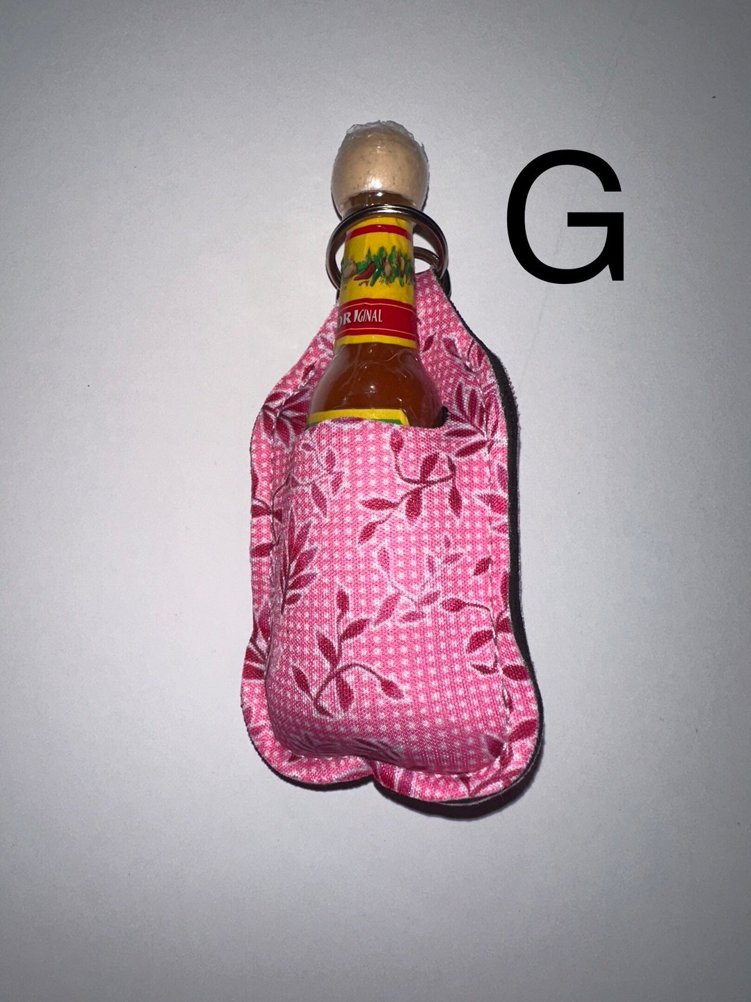 Mini Cholula Hot Sauce Keychain / Mini Cholula Hot Sauce / Hot Sauce ...