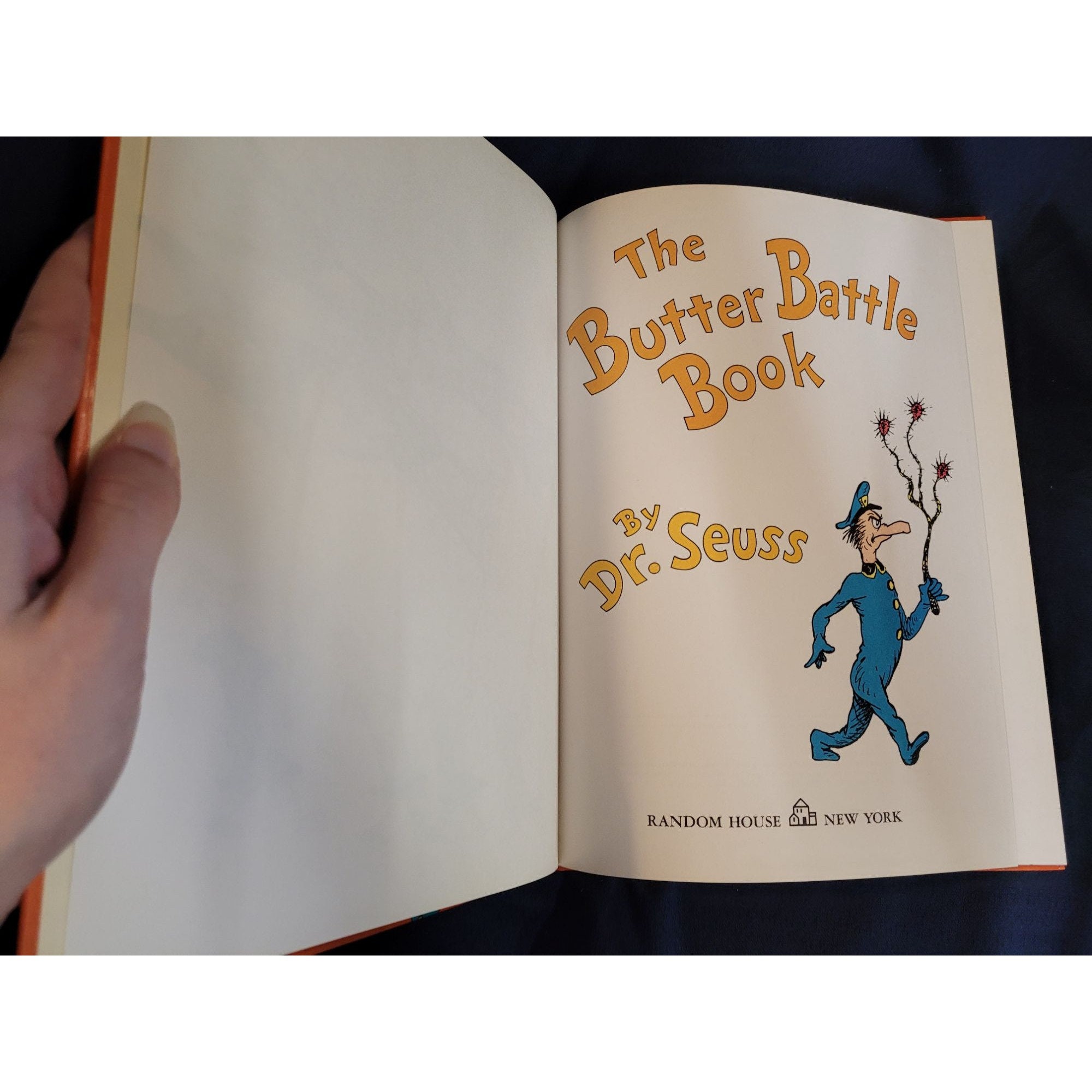 1984 Vintage Dr Seuss the Butter Battle Book - Etsy