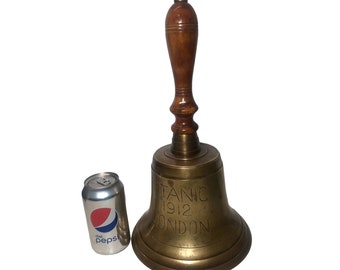 Brass Titanic Bell - Etsy