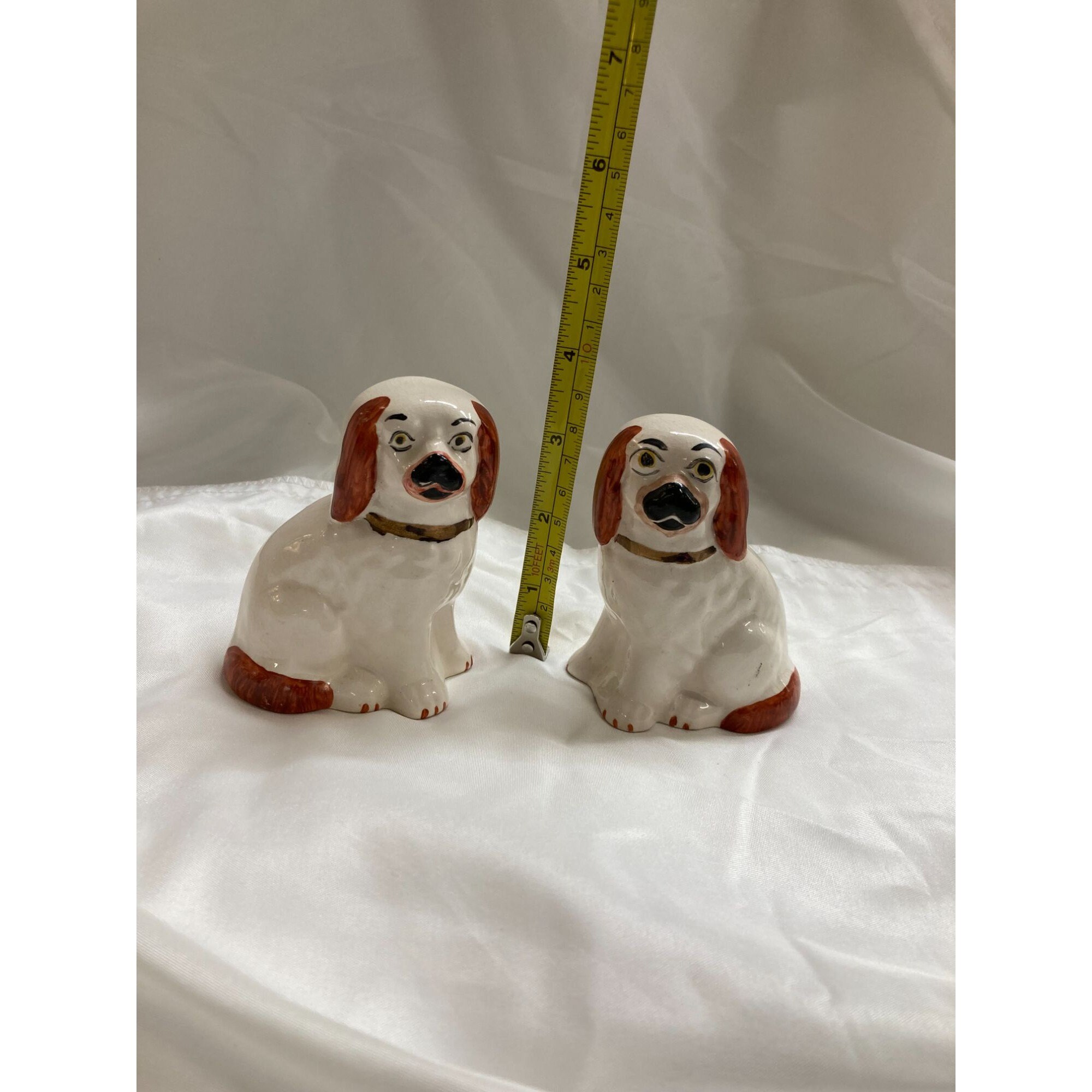 Pair of Staffordshire Style Mantle Dogs Cavalier King Charles - Etsy