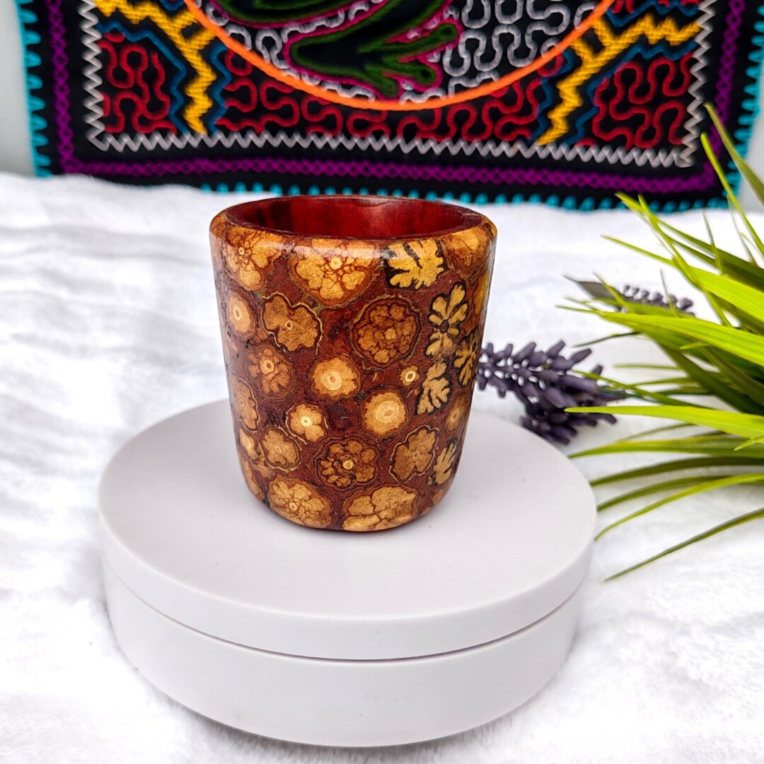 Aya Vid Cup, Ceremonial Cup, Shaman Tool, Handmade Amazonian Native Art ...