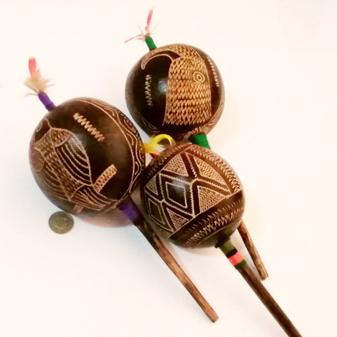 Maraca RATTLE Amazonian Shipivo Shamanic Rattle-maraca - Etsy UK