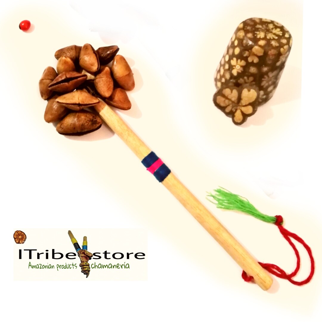 1 Chajchas, Shaker, Rattlesnake, Ajitador, Amazonian Maraca, Shaman ...