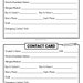 Parent Contact Forms: Student Information Sheet for Teachers (digital ...