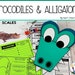 Alligator Printable Craft Crocodiles Printable Craft Alligator Unit ...