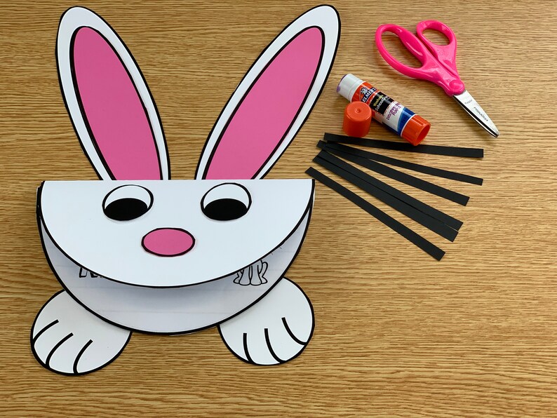 Rabbits Activity for Kids Make a Bunny Craft Project Rabbit Unit Study ...