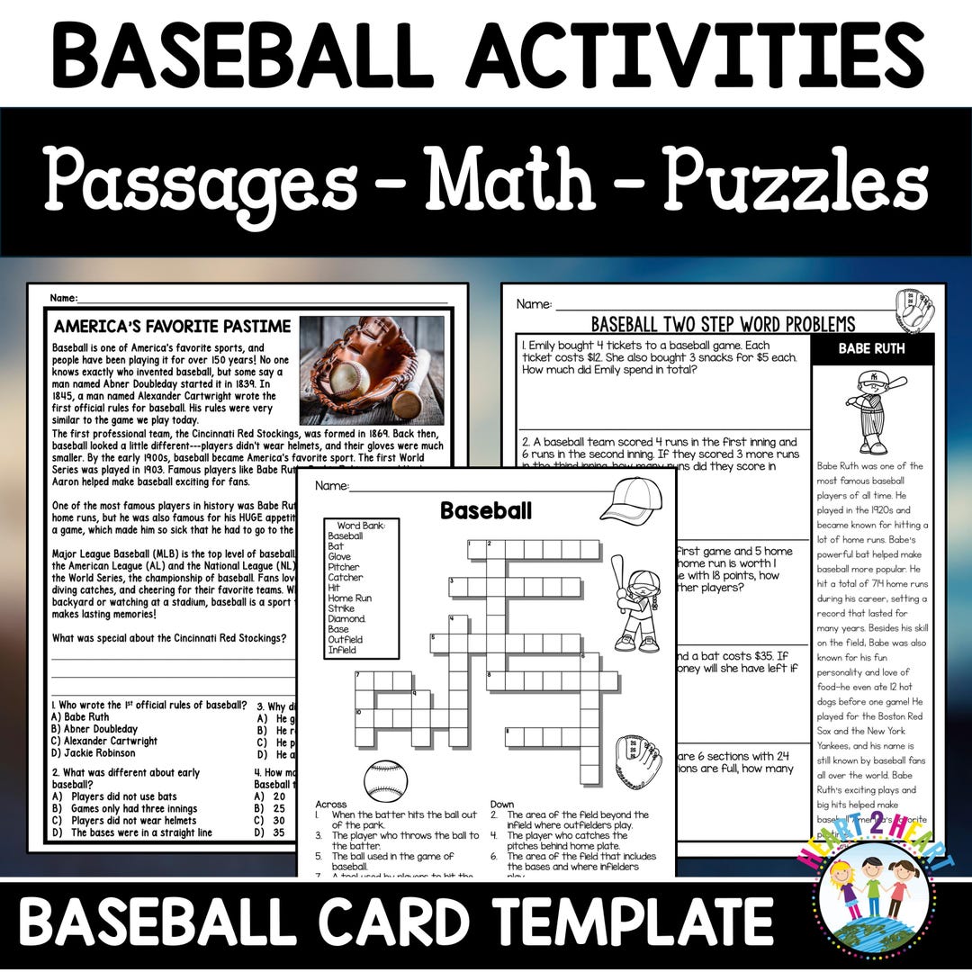Printable Baseball Activities Baseball Coloring Pages Word Search ...