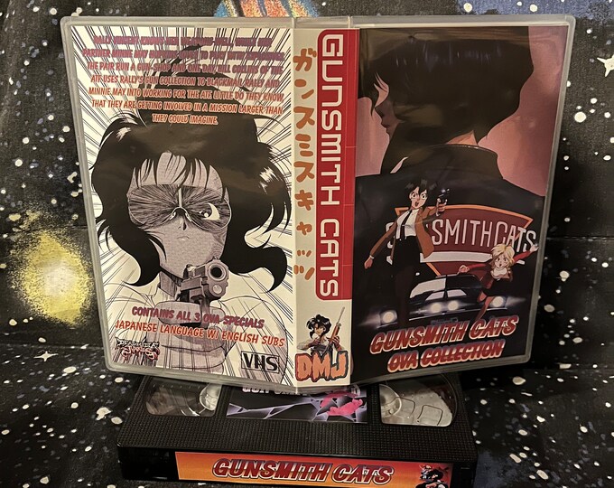 Gunsmith Cats Complete OVA Series English Dub Custom VHS - Etsy