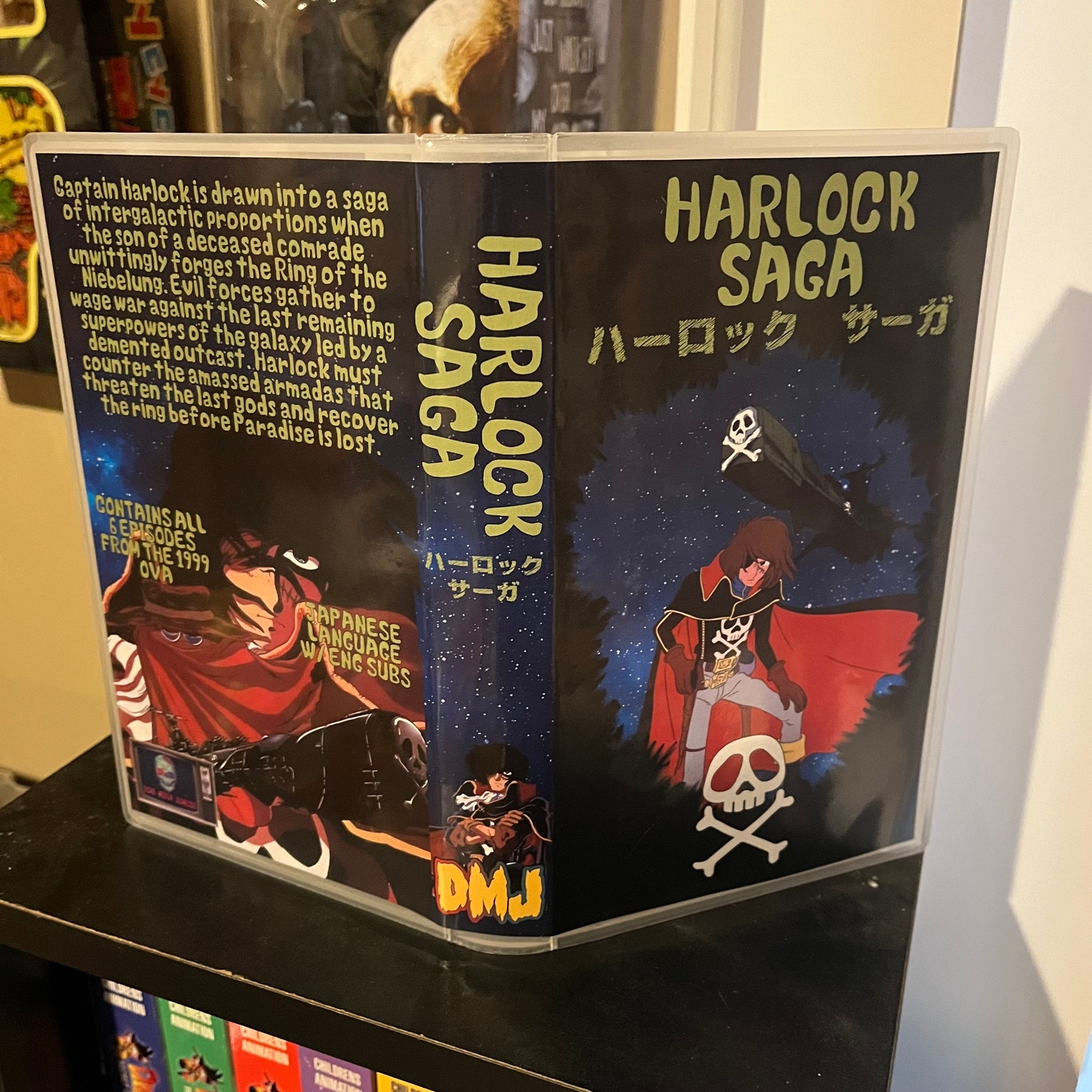Harlock Saga OVA Series Custom VHS - Etsy