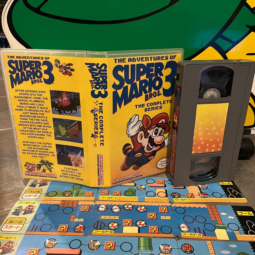 Super Mario Bros 3 Complete Series VHS Custom - Etsy