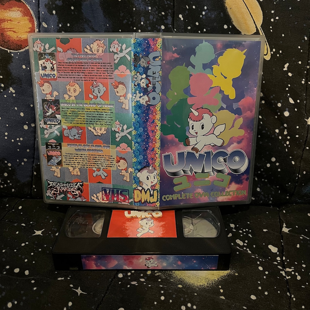 Unico OVA Collection Custom VHS - Etsy