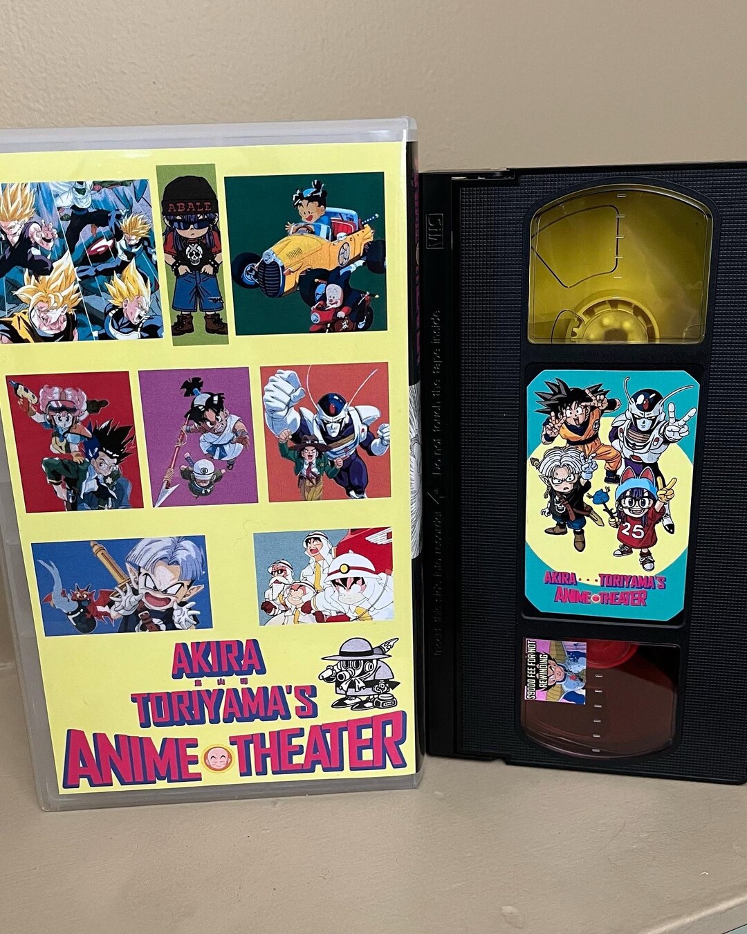 Akira Toriyama’s Anime Theater Custom VHS - Etsy