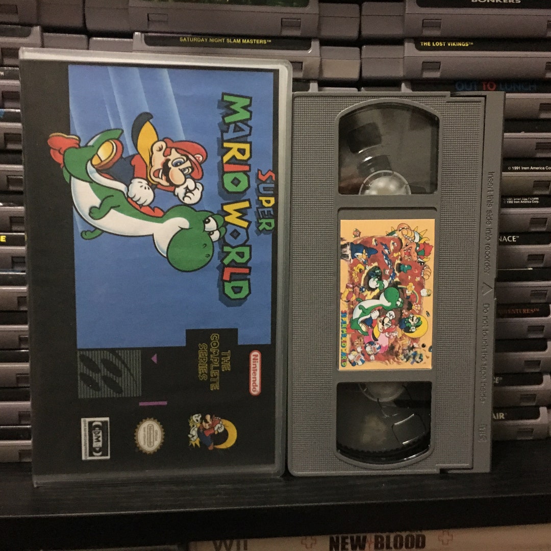 Super Mario World Complete Series Anime and More Custom VHS - Etsy