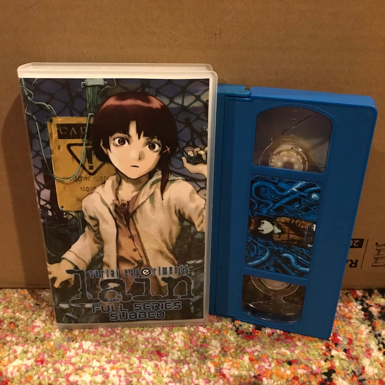 Serial Experiments Lain Complete Series VHS Subbed - Etsy