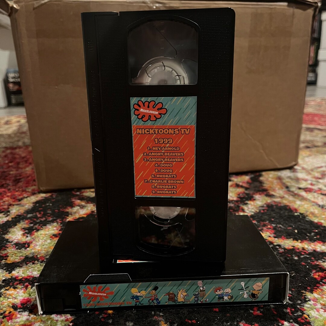 Nicktoons TV Block 1999 VHS - Etsy