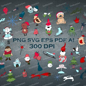 Winter Pack, Winter Clipart, New Year Clipart, Christmas Clipart ...