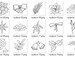 22 Hand Drawn Christmas Decor Elements Clipart, Doodle Clipart ...