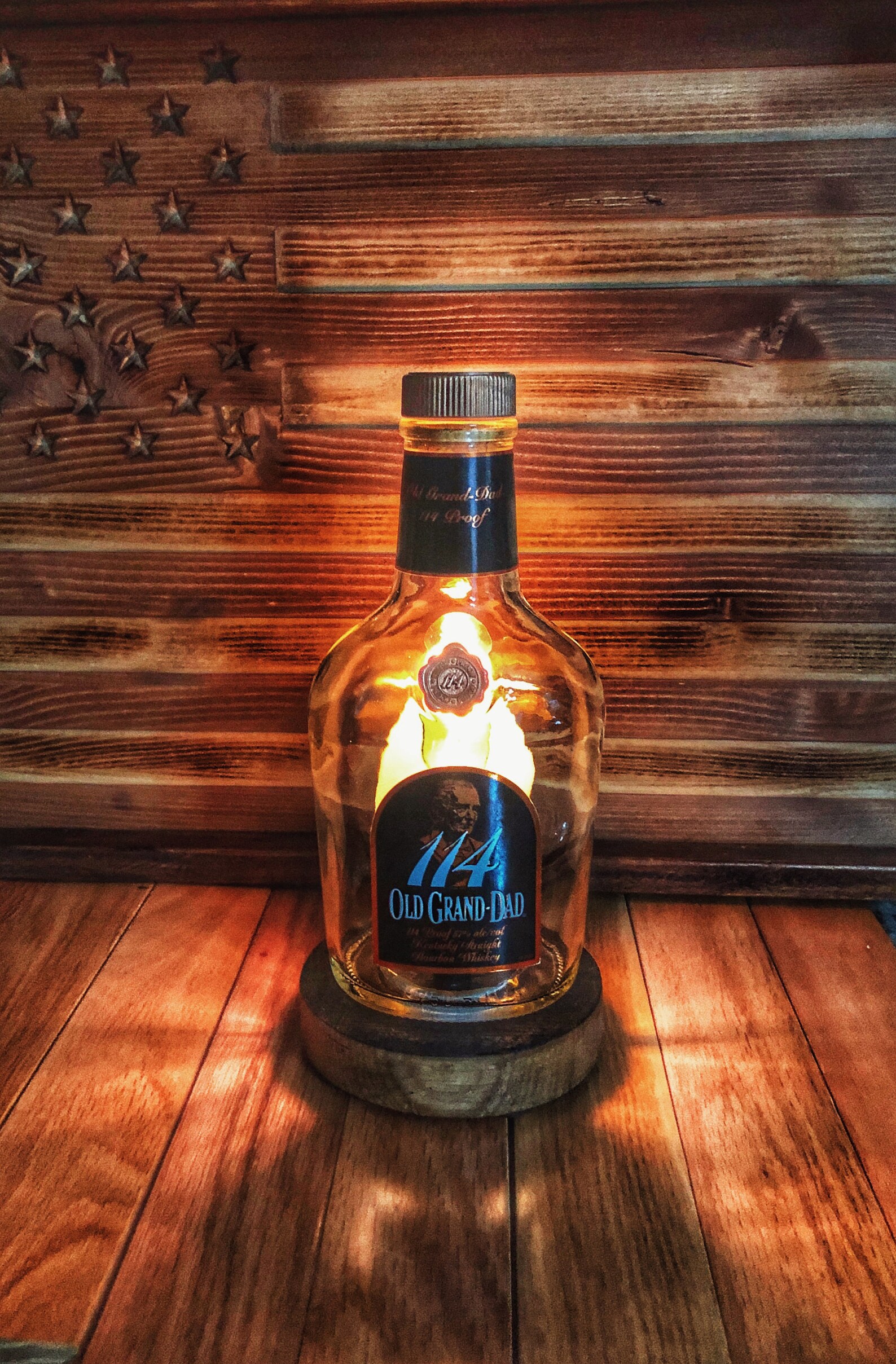 Bourbon Bottle Lamps 4 - Etsy