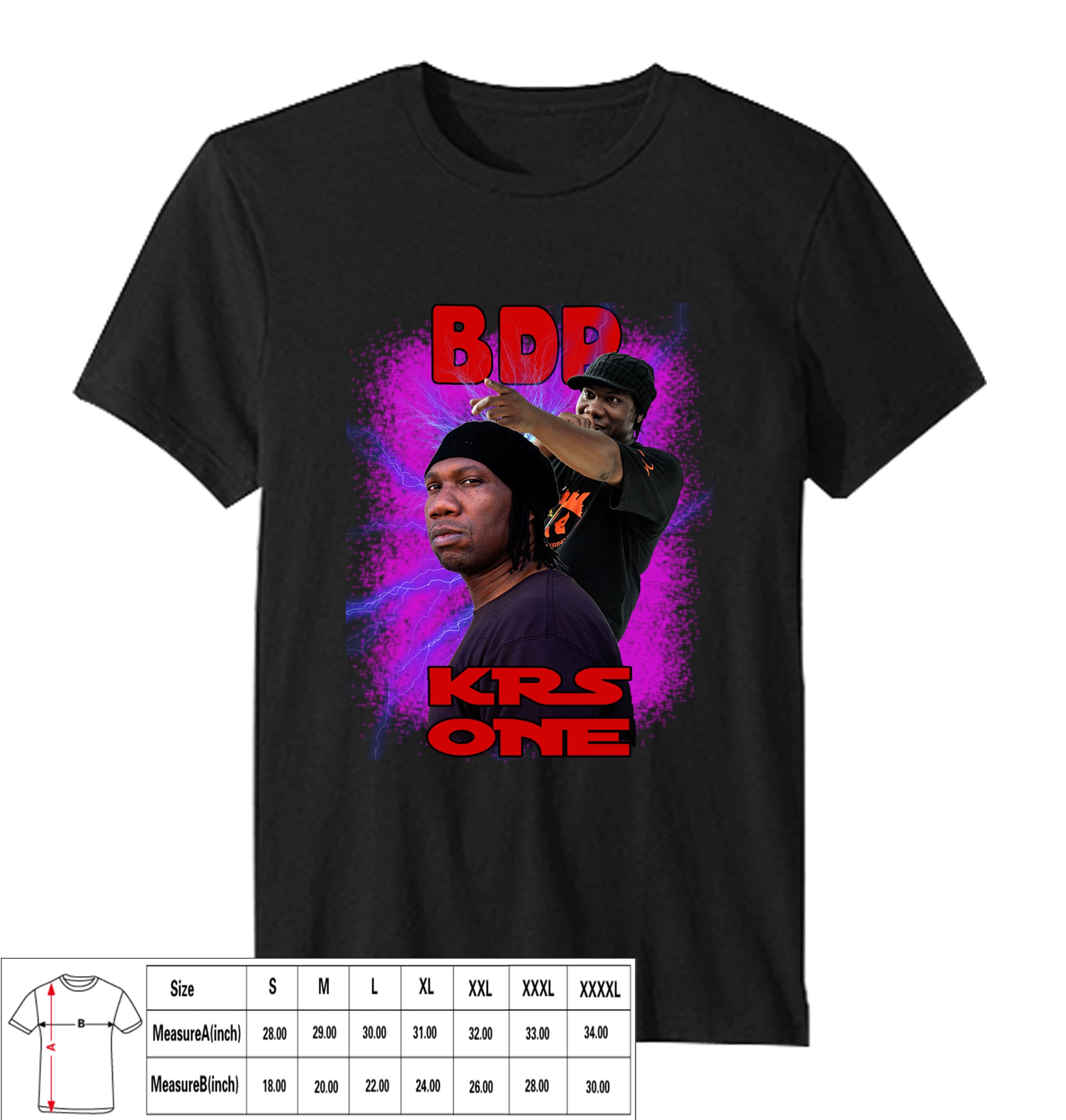 BDP Boogie KRS One You Must Learn Rap New Gildan T-shirt USA - Etsy