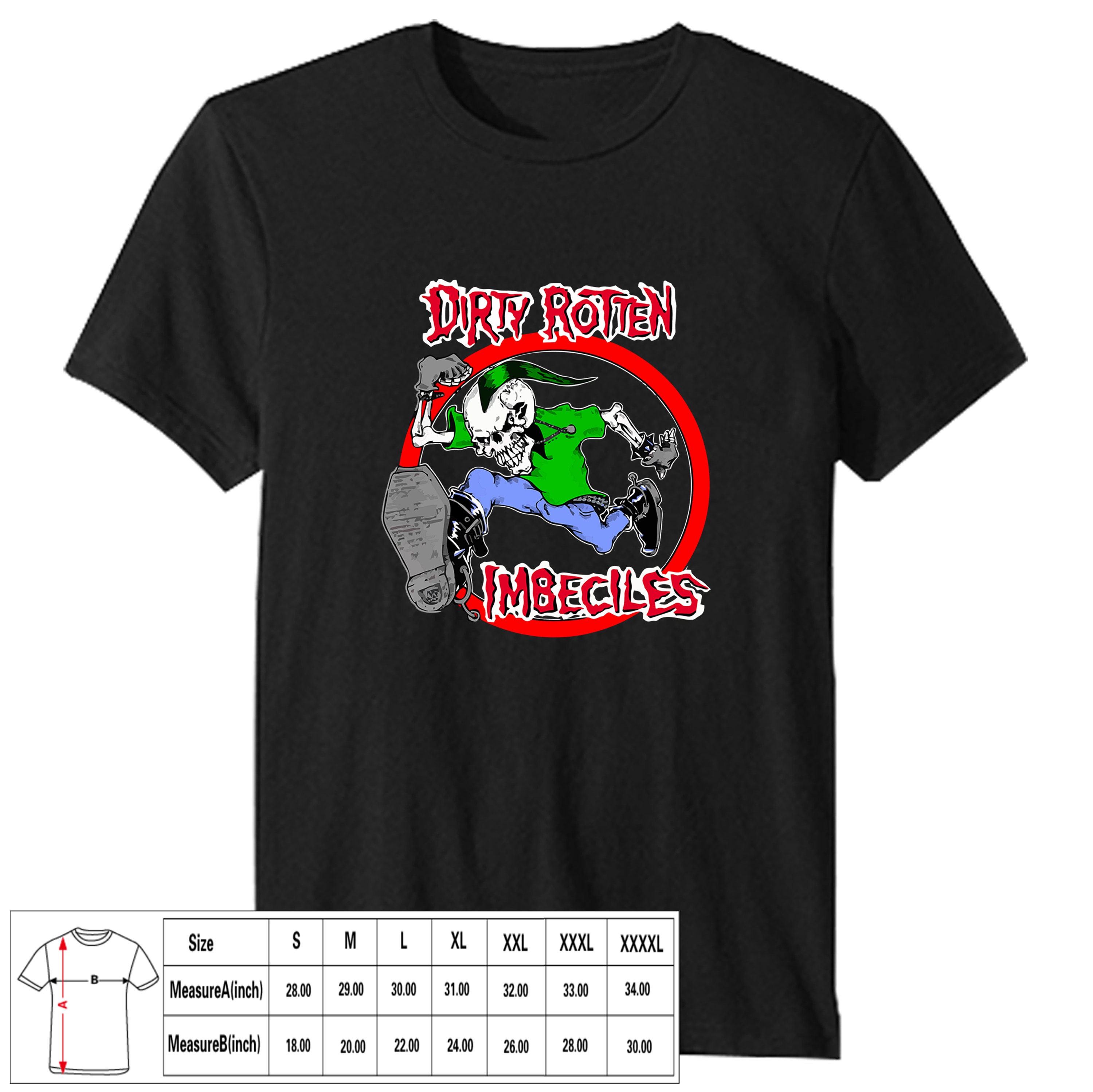 D.R.I DRI Dealing With It Thrash Metal band New Gildan T-Shirt USA Size ...