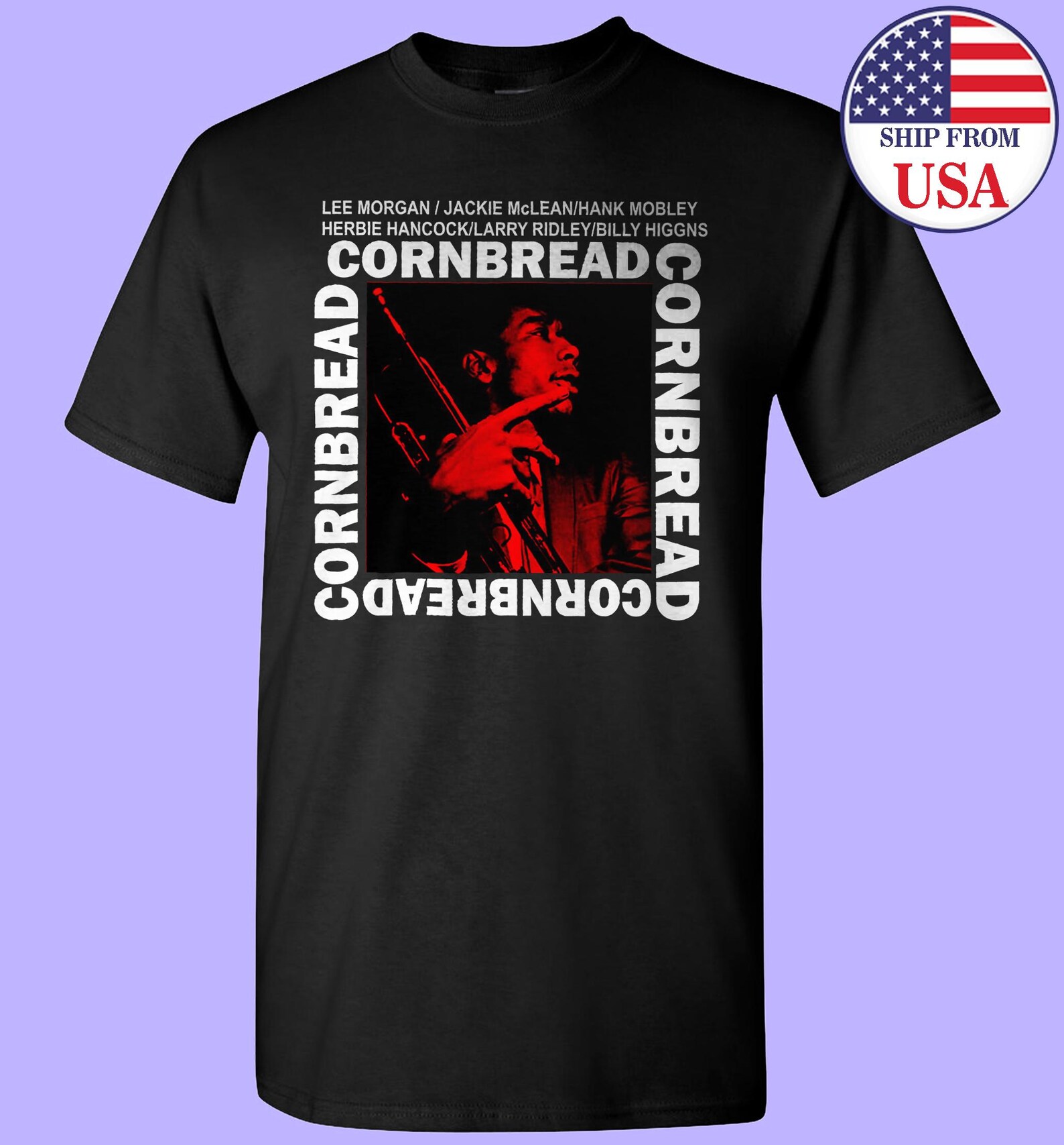 Lee Morgan Cornbread Album Cover Gildan T-shirt USA Size - Etsy