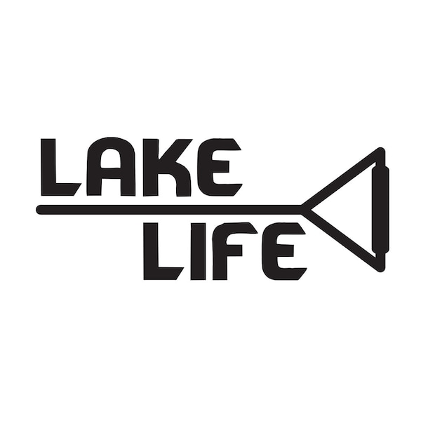 Lake Life Decal - Etsy