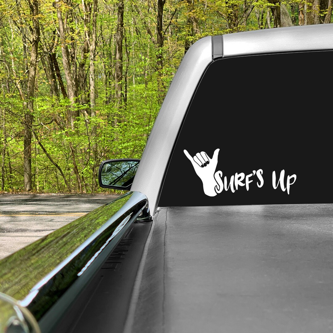 Surf's up Decal - Etsy