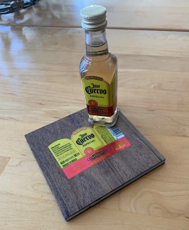Jose Cuervo Label Handmade Coasters - Etsy