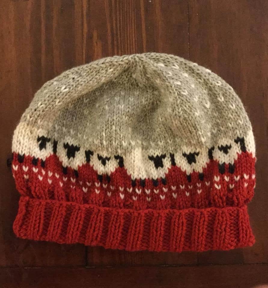 MADE TO ORDER Sheep Hat Hand Knit Baa-ble Hat Shetland Wool - Etsy