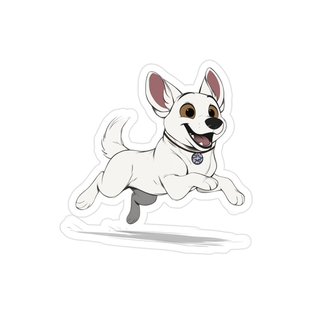 Scratch Die-cut Outdoor Sticker, Transparent Dog Sticker for Car, Pet ...