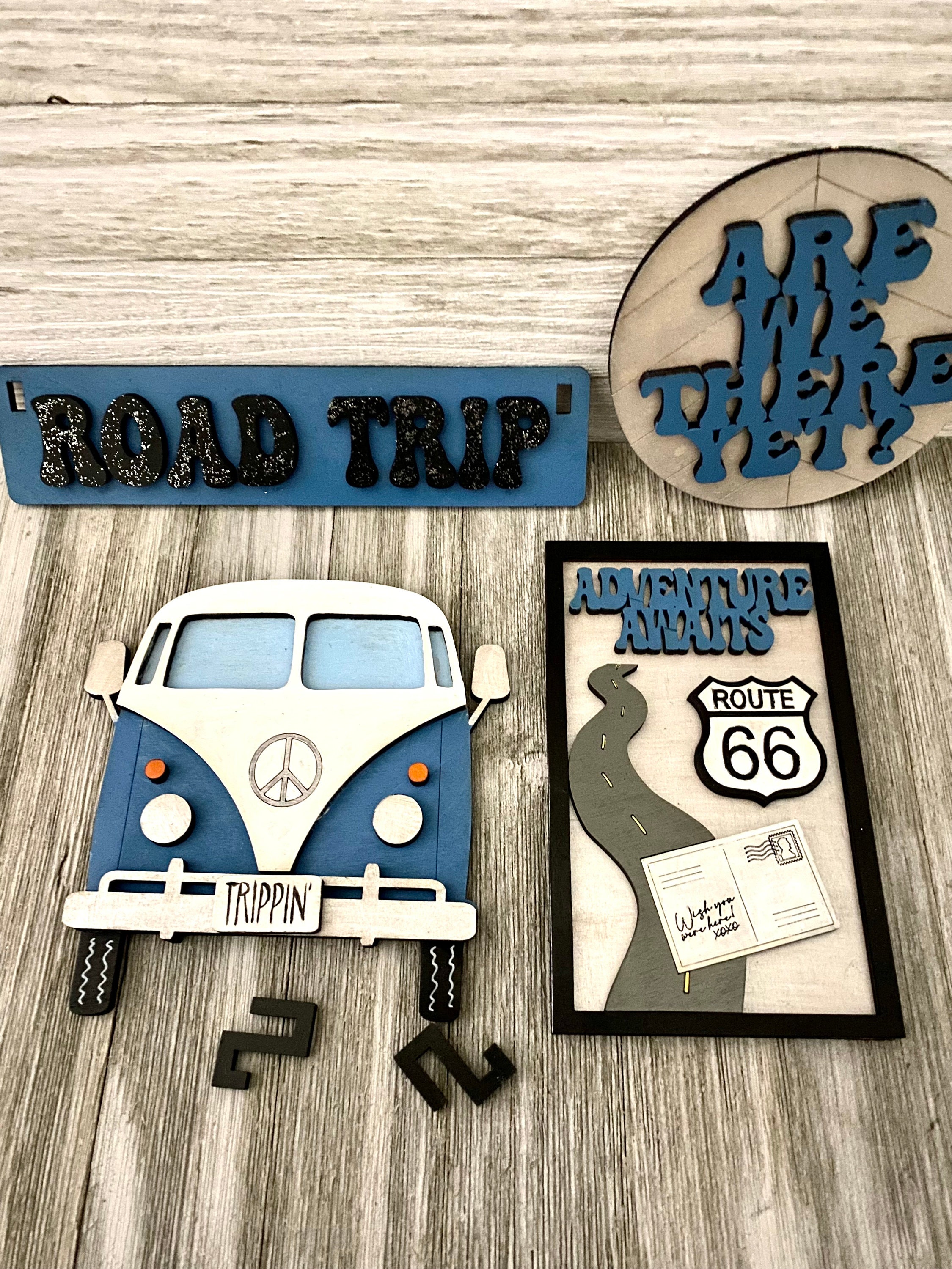 Road Trip Interchangeable Wagon/bench Shelf Sitter Insert ONLY ...