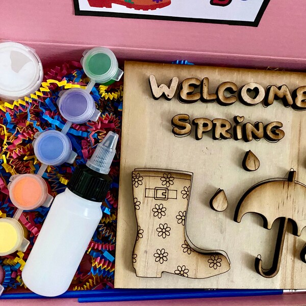 Sip and Paint Welcome Sign - Etsy