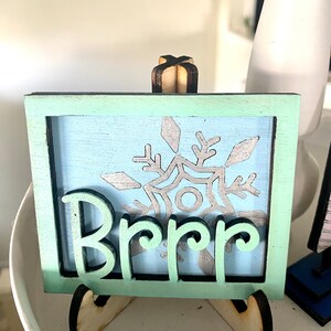 Freezing Season Winter Tiered Tray Bundle 3D Penguin Sign - Etsy