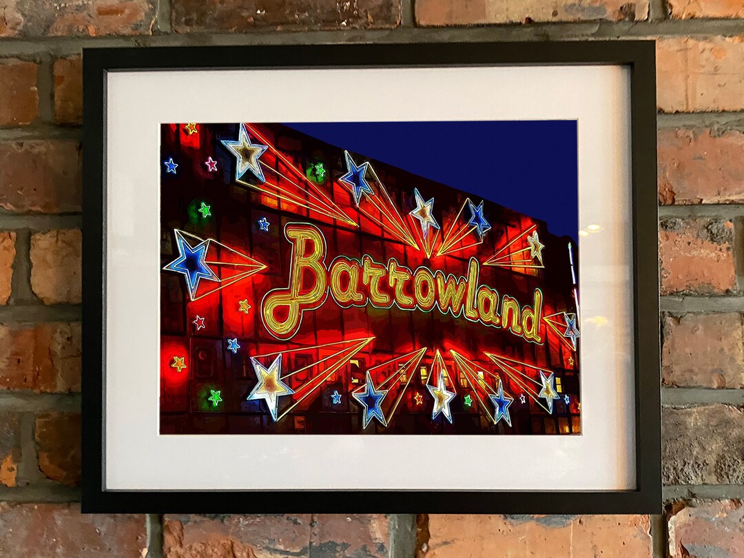 Glasgow Print, Illustration of the Barrowlands Venue in Glasgow - Etsy UK