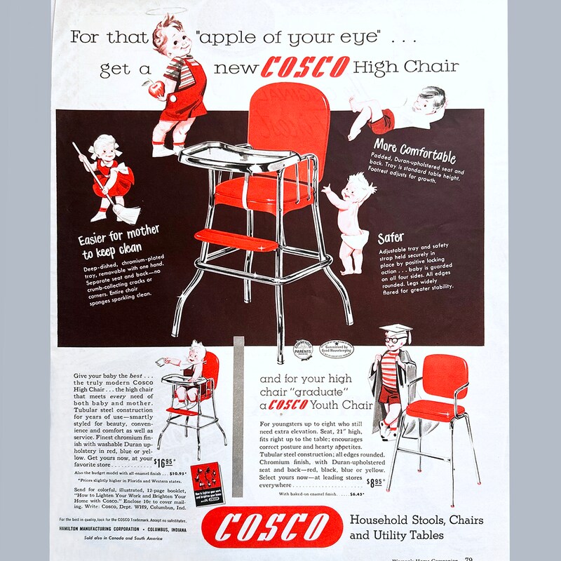 Vintage High Chair - Etsy