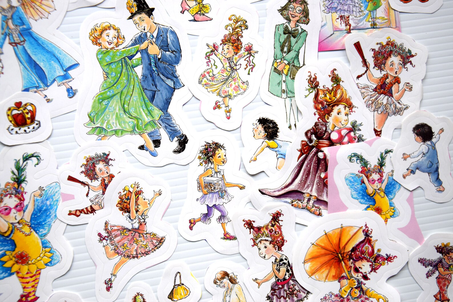 Vintage Fancy Nancy Stickers for Junk Journals and Scrapbooking ...