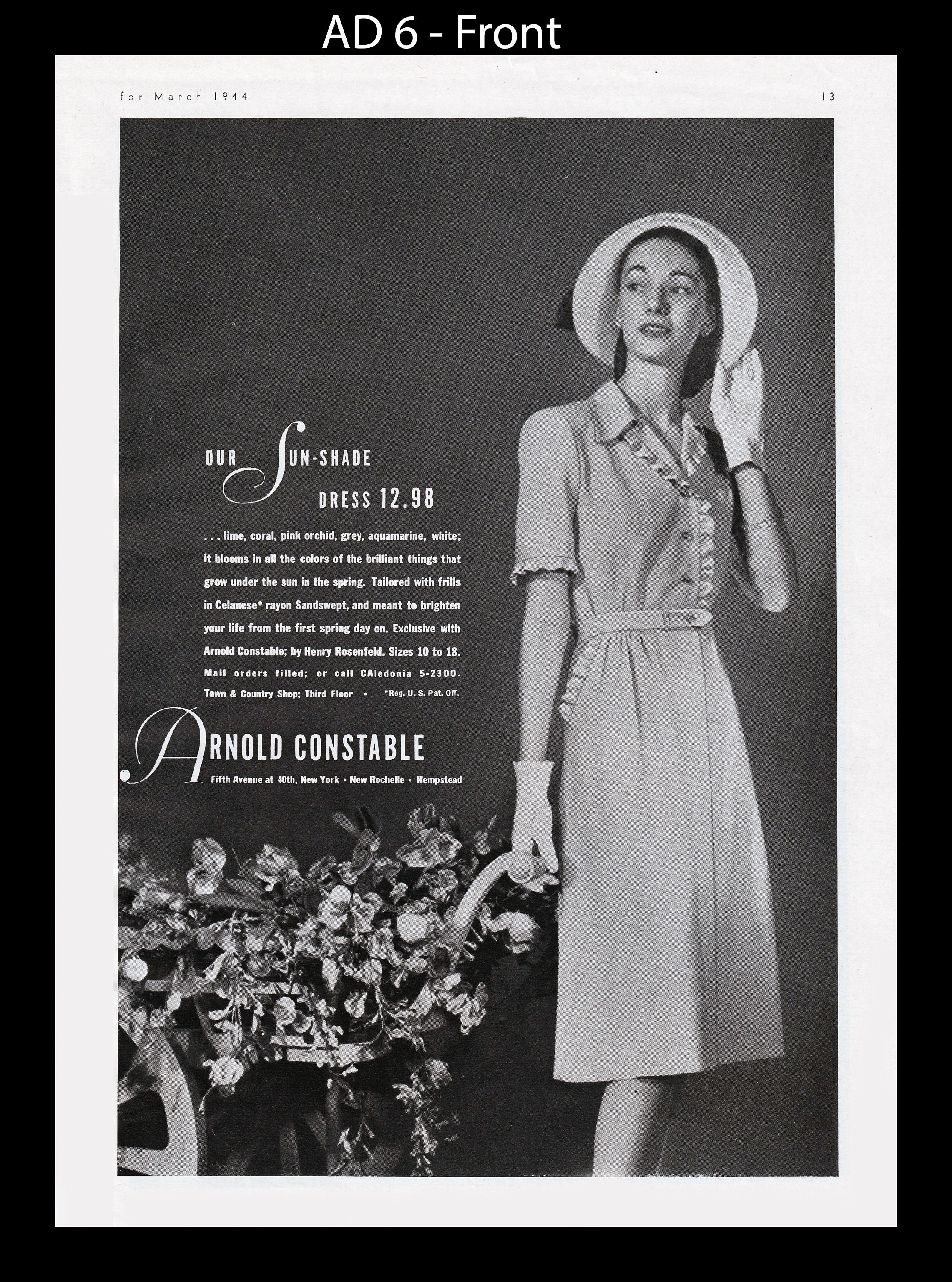 40s Old Advertising, you Choose, Mademoiselle Magazine Ads, Fashion ...