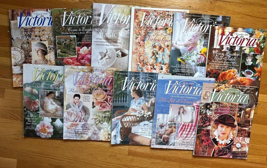 Victoria Magazines 1994. Back Issues Sold Individually. Choose Your ...