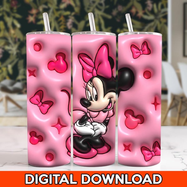 Minnie Mouse Flowers Tumbler Wrap - Etsy