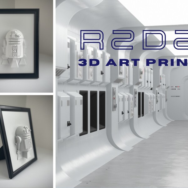 3d Printed R2d2 - Etsy