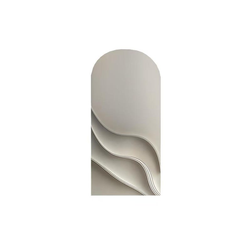3D White Wood Arch Wall Hanging: Carved Texture Wall Art - Etsy
